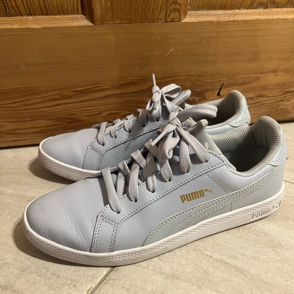 Puma | Shoes | Baby Blue Puma Soft Foam Sneakers Gently Loved | Poshmark